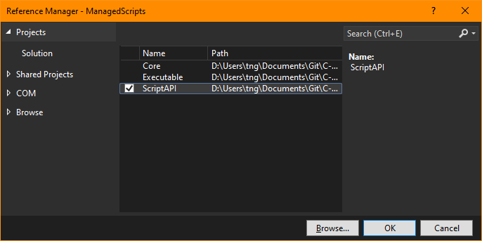 C Scripting Engine Part 2 Project Setup • Kah Wei Tng